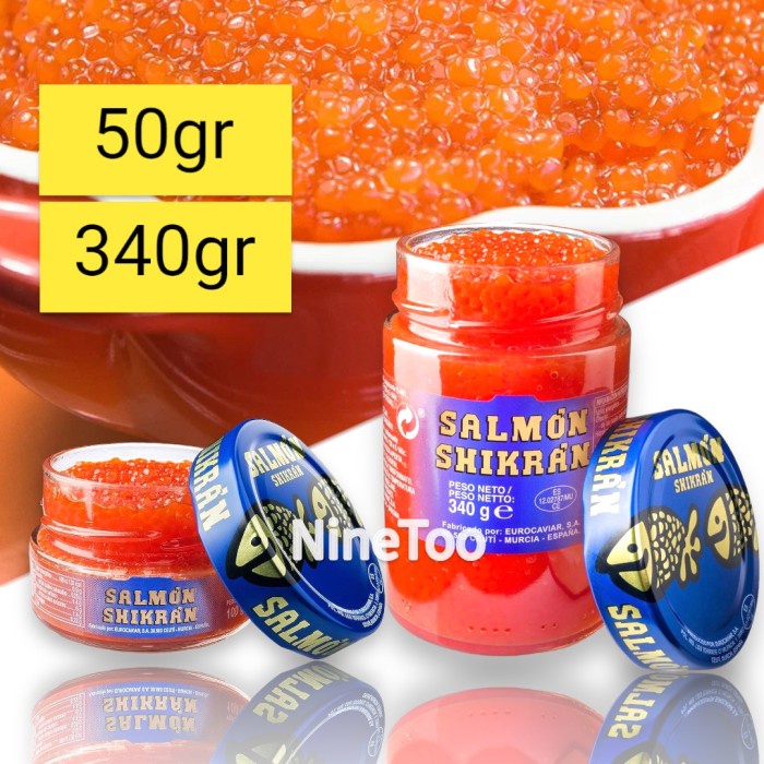 Jual Smoked Salmon Caviar Pearls Telur ikan salmon imported spain ...