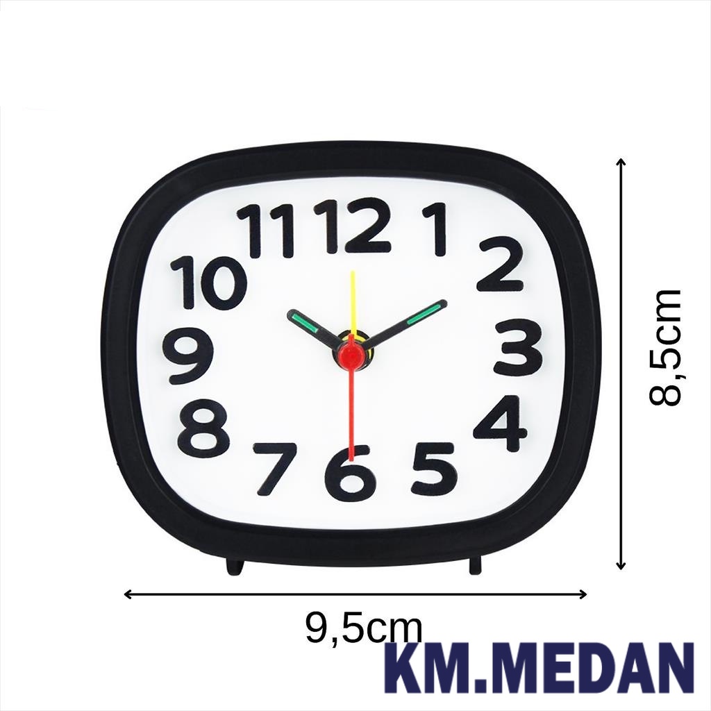 Jual Jam Weker Bulat Minimalis / Jam Beker / Jam Alarm / Jam Meja ...