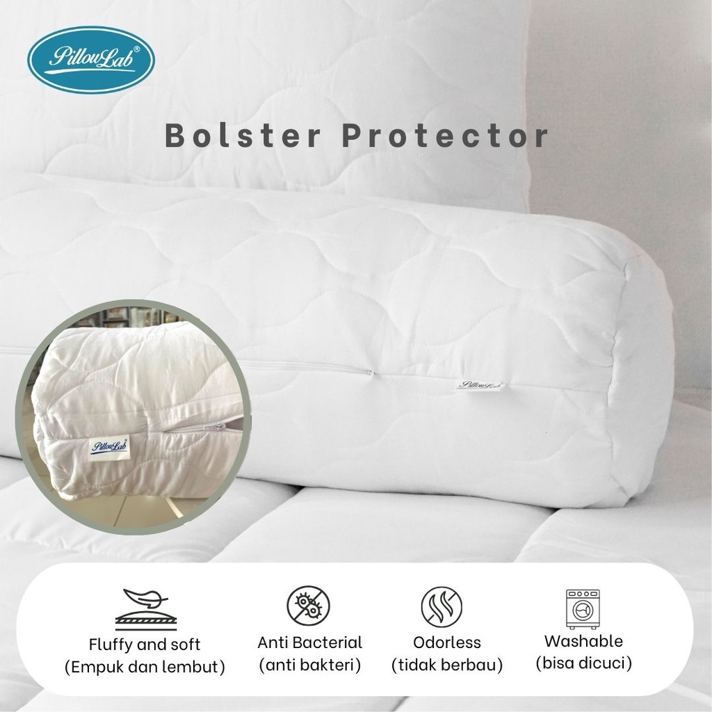 Jual Pillow Lab Pelindung Guling Bolster Protector 23x90 | Shopee Indonesia