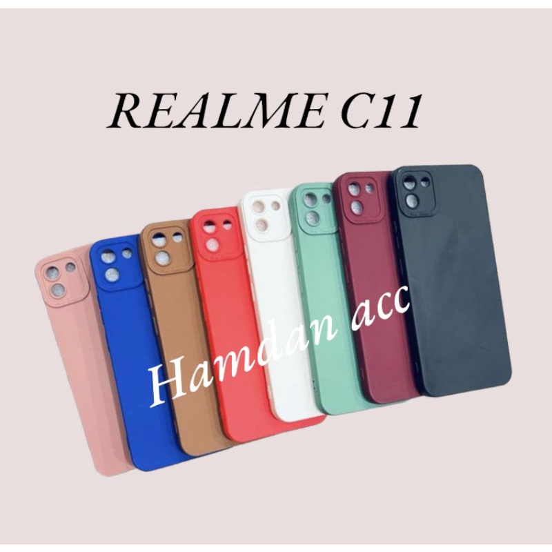 Jual Softcase Macaron Realme C11 2020 Macaron Pro Camera pelindung ...
