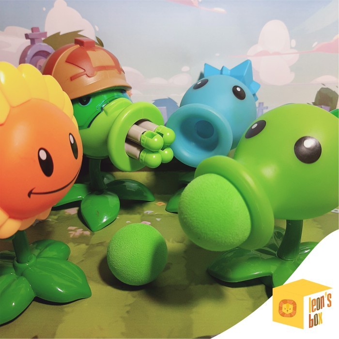 Jual SM Mainan Anak Action Figure Plants vs Zombies Mainan Bisa Nembak ...