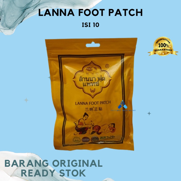 Jual Lanna Foot Patch Lana Fot Patc Pat Koyo Racun Detox Detok Nyeri ...