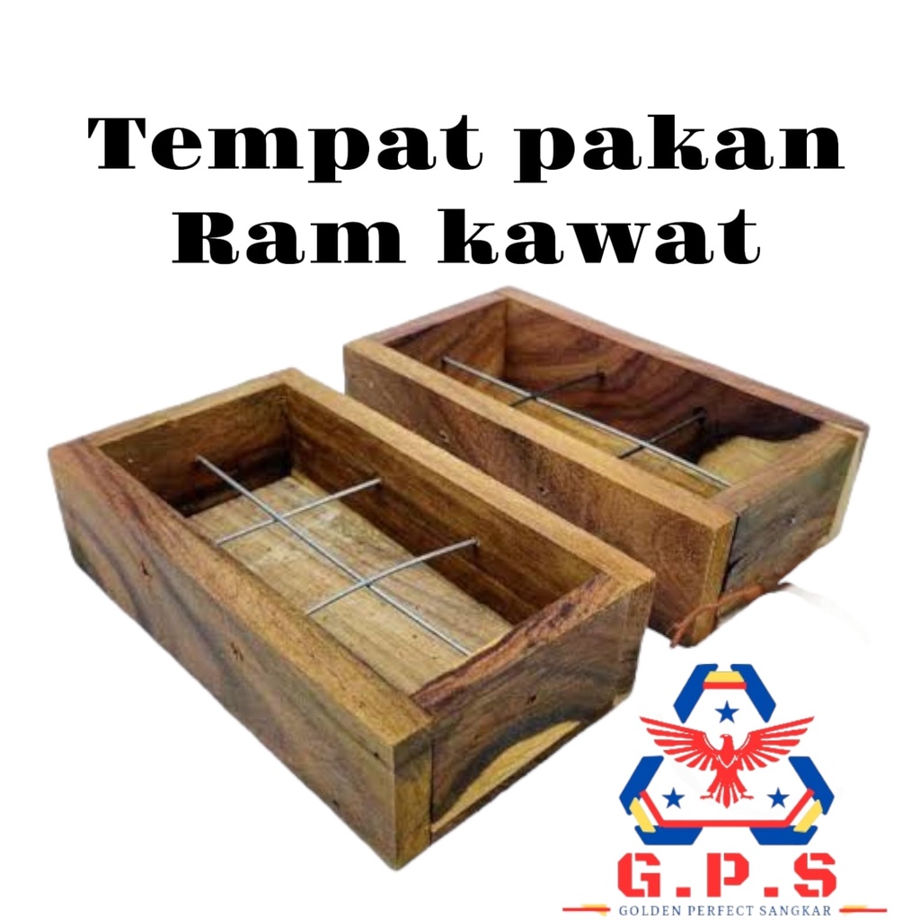 Jual Tempat Makan Burung Kayu Model Kawat Ram | Shopee Indonesia