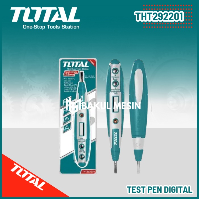 Jual TOTAL THT292201 testpen Test pen digital digital voltage | Shopee ...