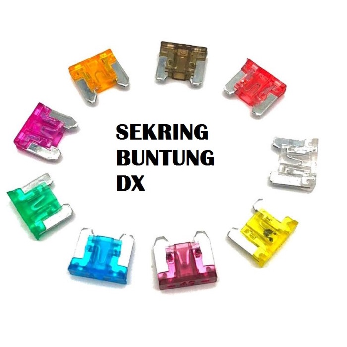 Jual SEKRING BUNTUNG sikring tancap fuse MICRO dx sekering mini mobil ...