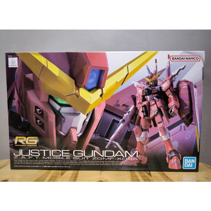 Jual RG Justice Gundam Bandai Original 1/144 Real Grade | Shopee Indonesia