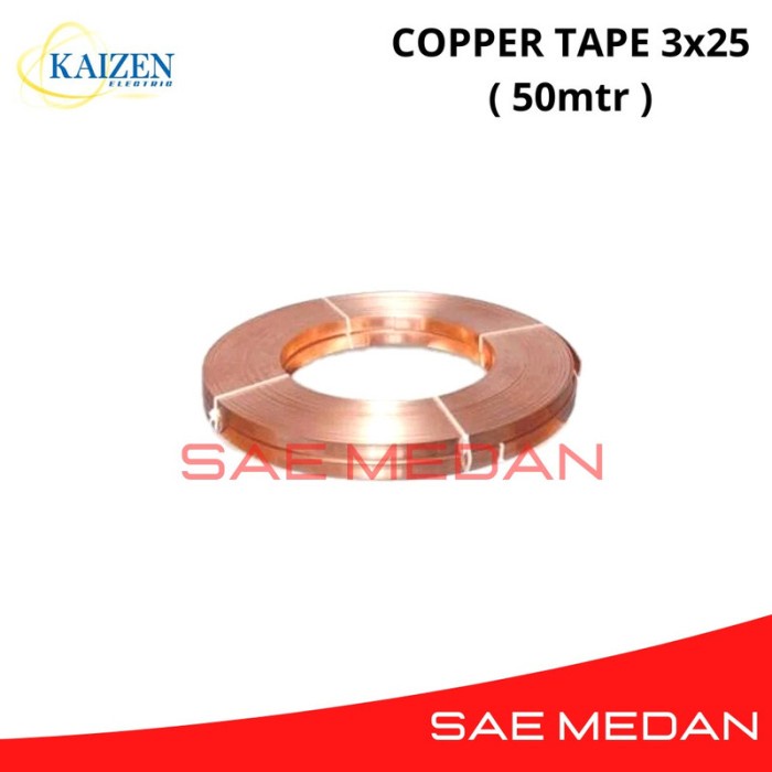 Jual Furse Copper Tape 3x25 mm TC 030 (50mtr) | Shopee Indonesia