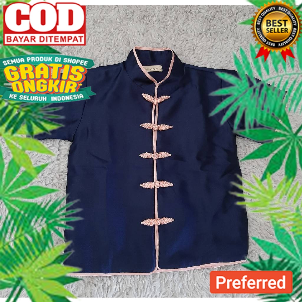 Jual MOMO 25 baju imlek 3-4 tahun qibao jibao anak balita laki toddler ...