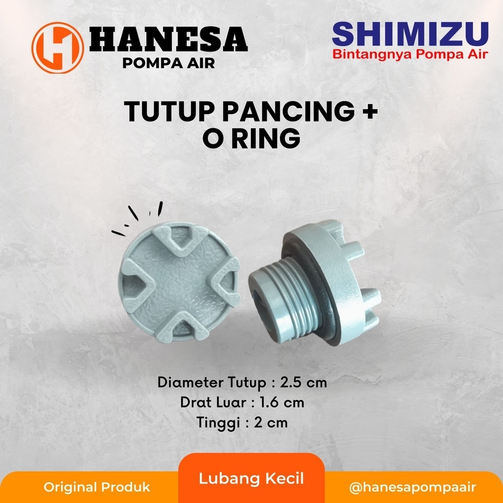 Jual PRIMING PLUG SHIMIZU (Tutup Pancing + O ring) | Shopee Indonesia