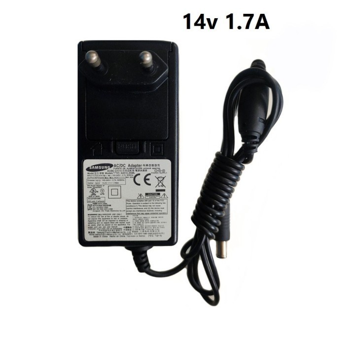 Jual Adaptor Samsung Original LED Monitor Samsung 14V 1.7A | Shopee ...