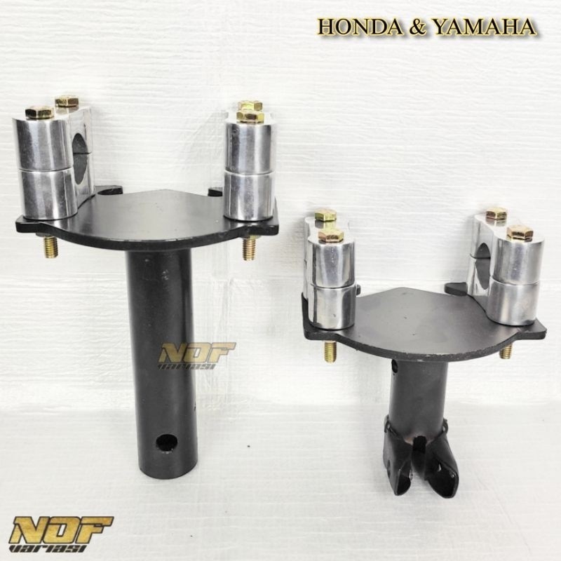 Jual Dudukan Stang Adaptor Stang Honda Yamaha Matic Bebek Universal ...