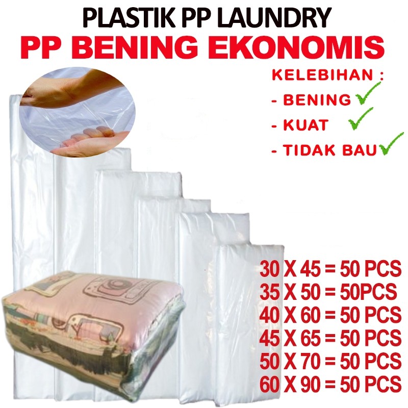 Jual PP Laundry | Plastik Laundry / Plastik PP Laundry / Plastik Laundry Kiloan / kantong ...