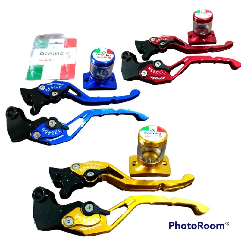 Jual handle rem cnc plus tutup tabung master rem cnc variasi vixion rx ...