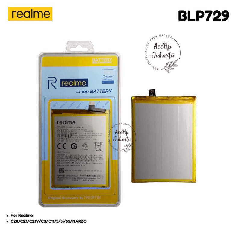 Jual BATTERY BATU BATRE BATRAI BATERAI Realme C11 C20 C21 C21Y C3 C11 ...