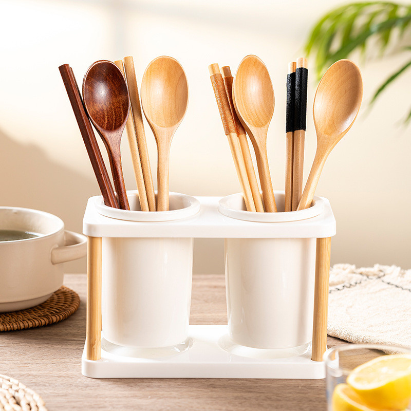 Jual Kotak alat makan rumah tangga/Holder Tempat Sumpit Sendok Garpu ...