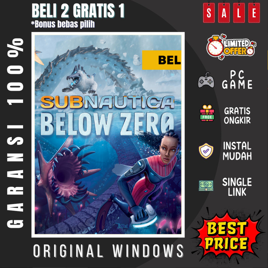 Jual SUBNAUTICA BELOW ZERO - GAME PC - GAME LAPTOP - PC GAMES - BELI 2 ...