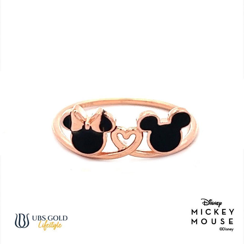 Jual UBS Cincin Emas Disney Mickey & Minnie Mouse - Ccy0184 - 17K ...