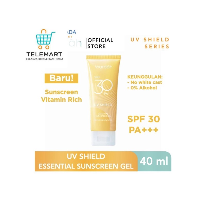 Jual WARDAH SUNSCREEN SPF 35 UV KUNING | Shopee Indonesia