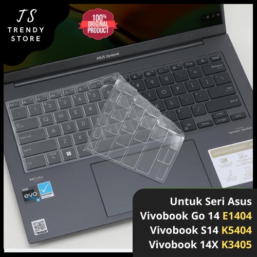 Jual Keyboard Protector Cover Asus Vivobook 14X S14 GO K3405 E1404 ...