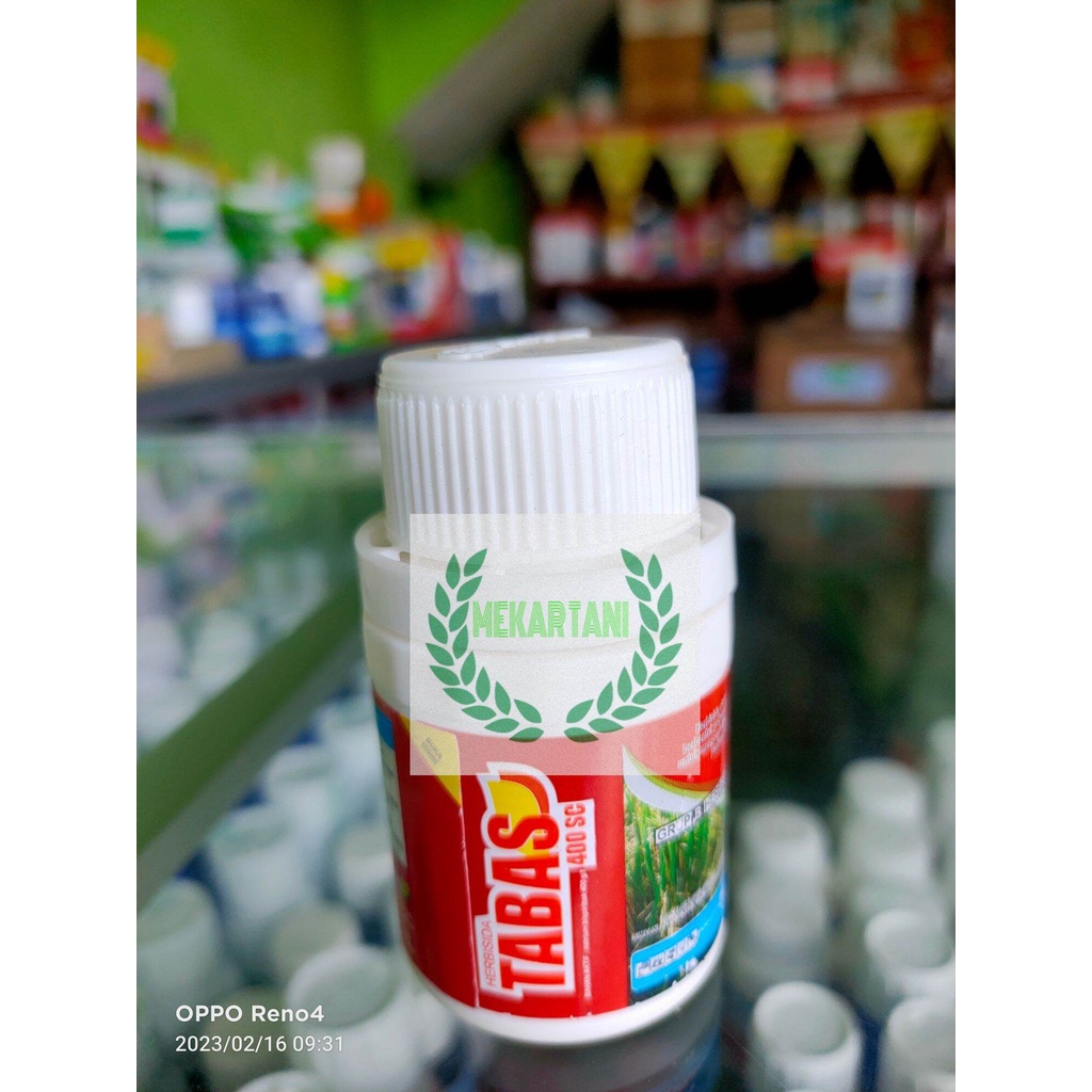 Jual Tabas 50ml / Herbisida tabas 400sc 50ml pengendali gulma padi ...