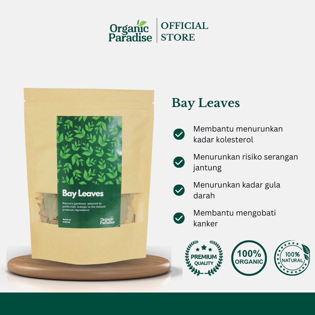 Jual Daun Salam Kering 1 Kg / Dried Bay leaves 1 Kg | Shopee Indonesia