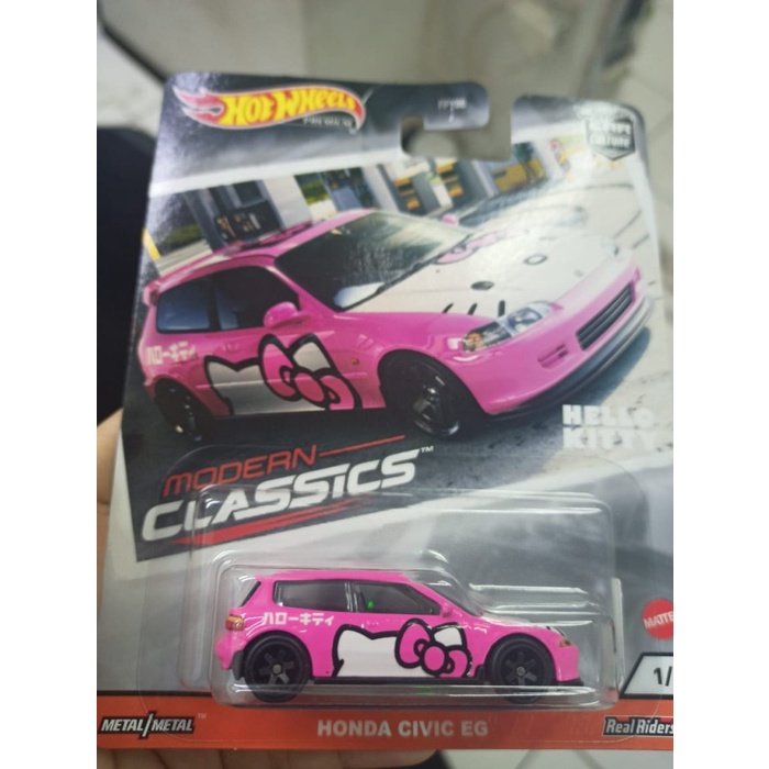 Jual Hot Wheels Modern Classics Honda Civic EG Pink Hello Kitty ...