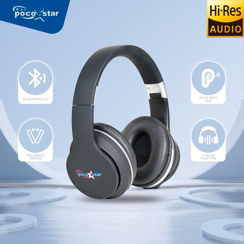 Jual Poco Star Wireless Earphone Bluetooth Headset Hp/Laptop/PC ...