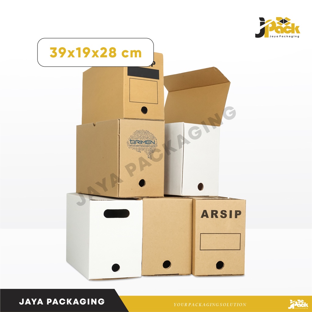 Jual Box File 39x19x28 cm (Biasa) KardusFile/Filebox/FileBesar/Arsip/BoxArsip/KardusArsip/Box ...