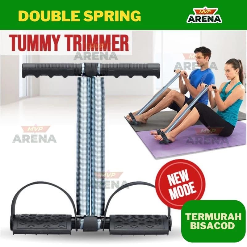 Jual SPEEDS Tummy Trimmer Double Spring Exerciser Alat Fitness Gym ...