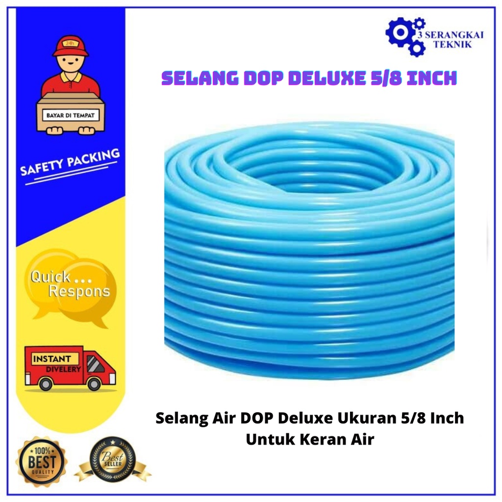 Jual Jual Per Meter Selang Air DOP Deluxe 5/8 Inch Untuk Keran Air ...
