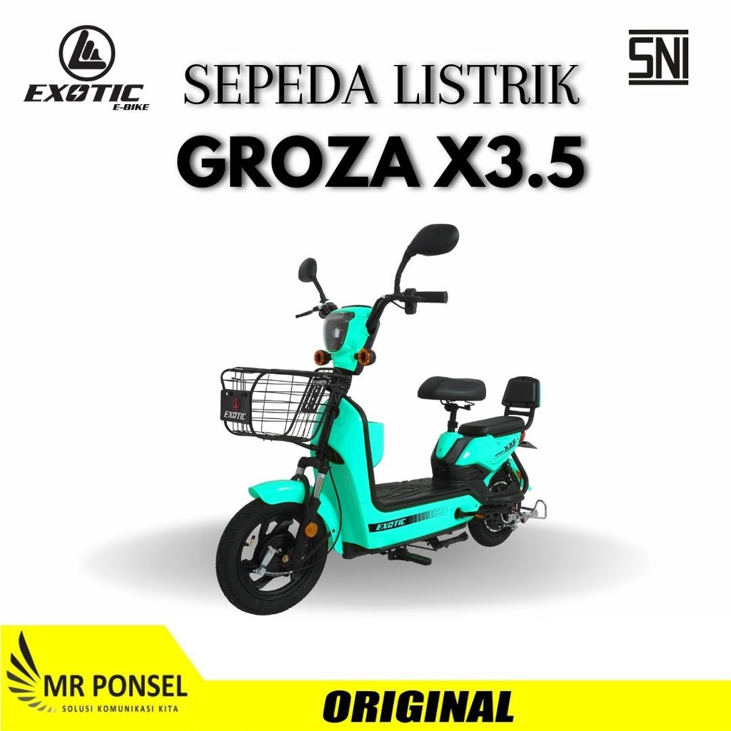 Jual Sepeda Motor Listrik Groza X3.5 Groza X 3 5 GROZA X 3.5 PACIFIC ...
