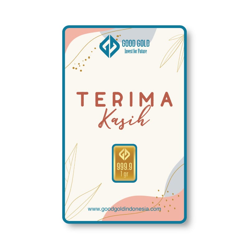 Jual Logam Mulia Good Gold Gift Series 1 Gram Model Thank You Card 2 ...