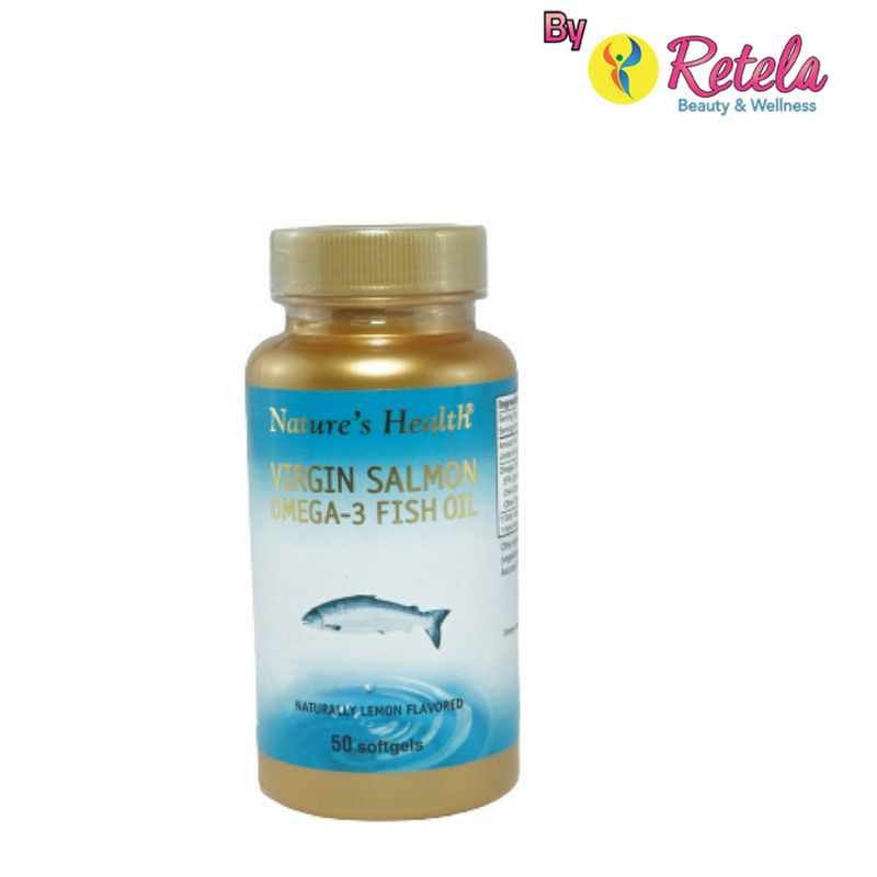 Jual NATURE'S HEALTH VIRGIN SALMON OMEGA-3 LEMON 1 BOTOL 50 TABLET ...