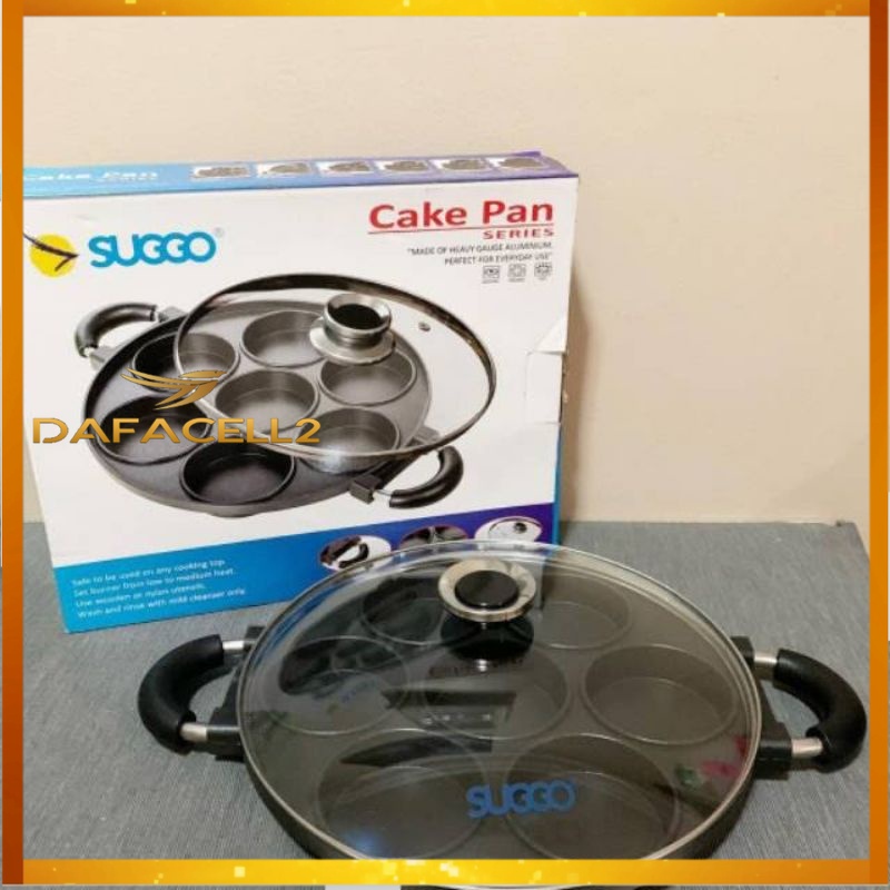 Jual Cake Pan SUGGO 7 Lubang Datar Cetakan Kue Wajan Kue Loyang Kue ...