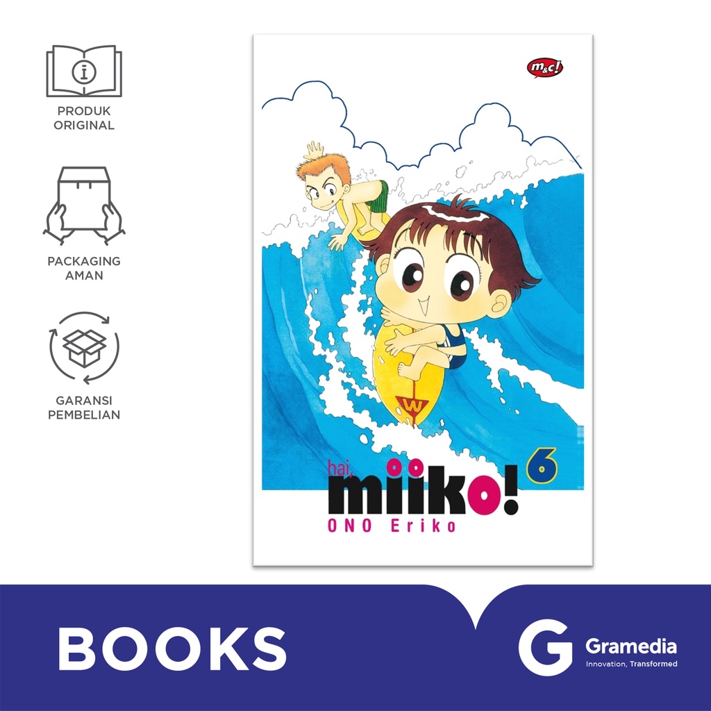 Jual Komik Hai, Miiko 06 - Bookpaper (ERIKO ONO) | Shopee Indonesia