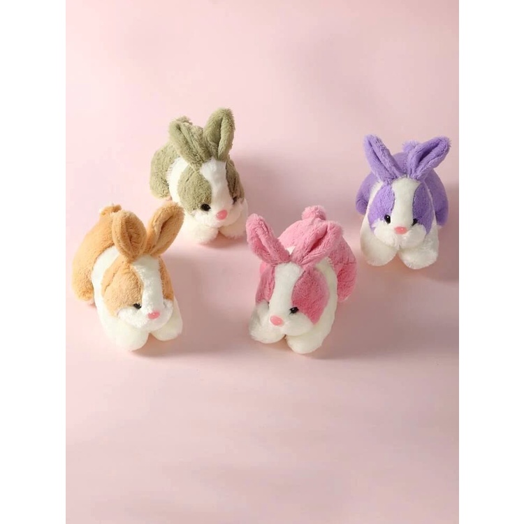Jual COD Kartun Kelinci h Mainan Kelinci Putih Kecil Boneka Natal ...
