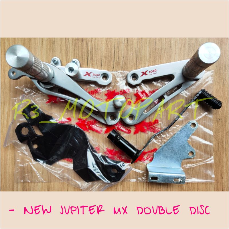 Jual KLHUH90 Footstep Underbon Xroad New Jupiter MX Double Disc Foot ...