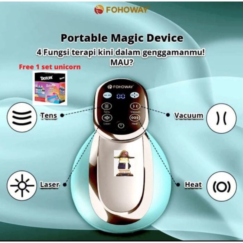 Jual Fohoway Portable Magic Device PMD Alat Terapi Teraphis Saraf ...