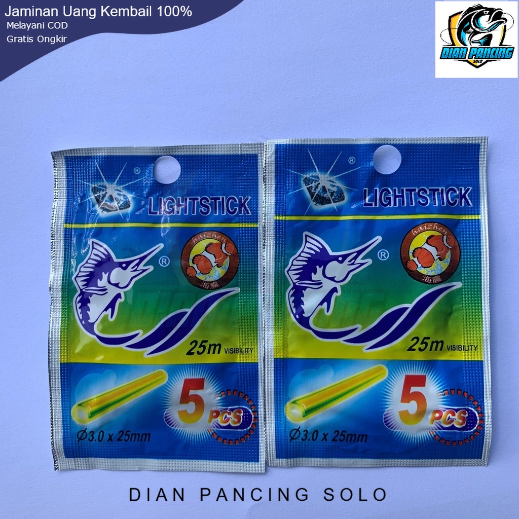 Jual Starlite / light stik / fosfor Lampu Pancing isi 5pcs | Shopee ...
