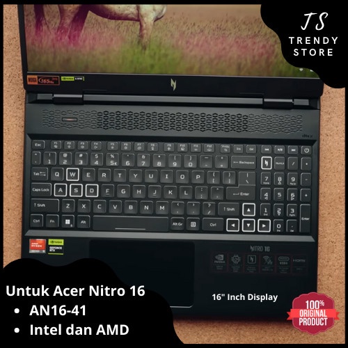 Jual Keyboard Protector Cover Acer Nitro 16 AN16 41 Intel AMD Ryzen ...