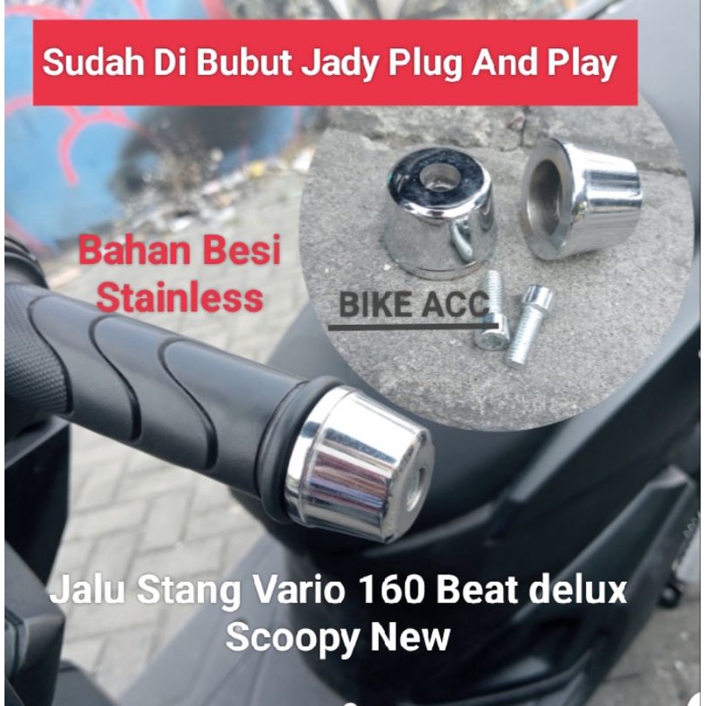 Jual Jalu Stang Beat Delux Scoopy New Vario 160 Bandul Jalu Stang Vario ...