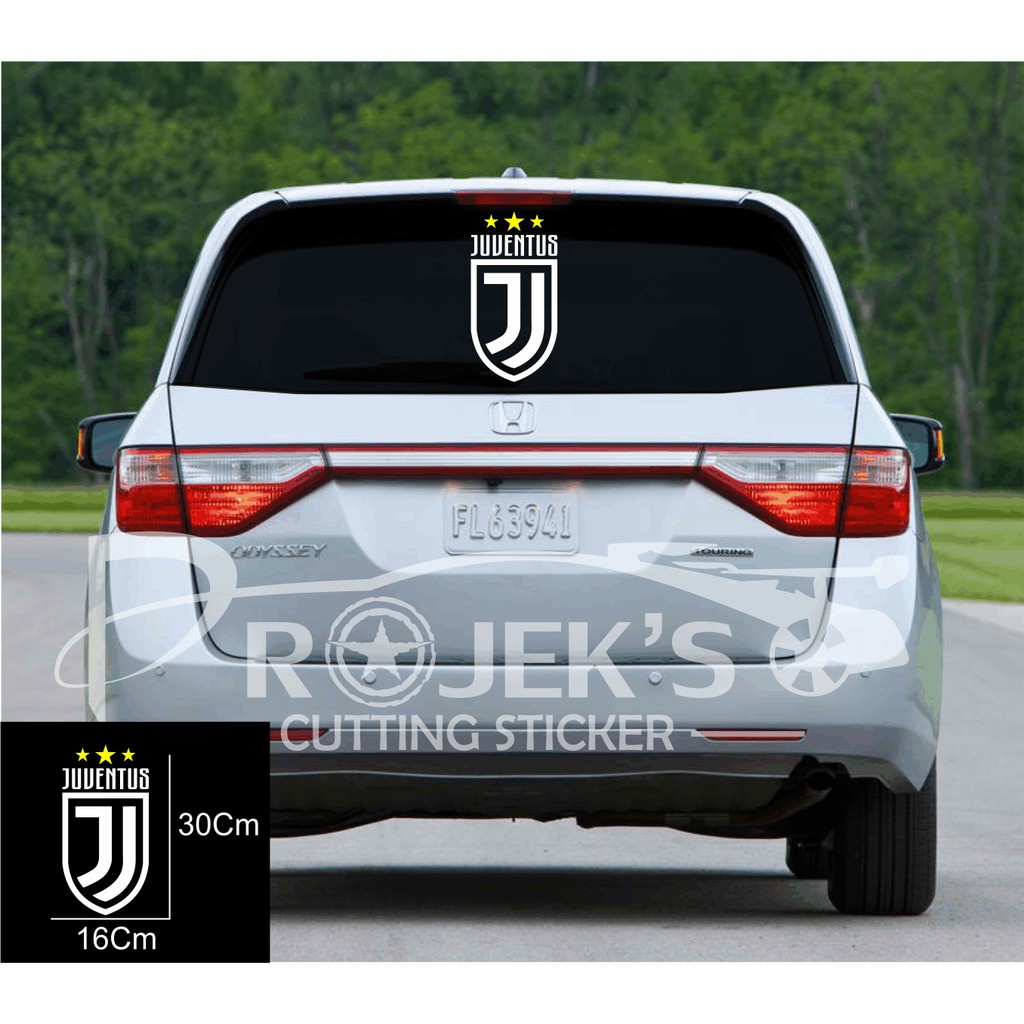 Jual Cutting sticker Mobil stiker Logo Juventus | Shopee Indonesia