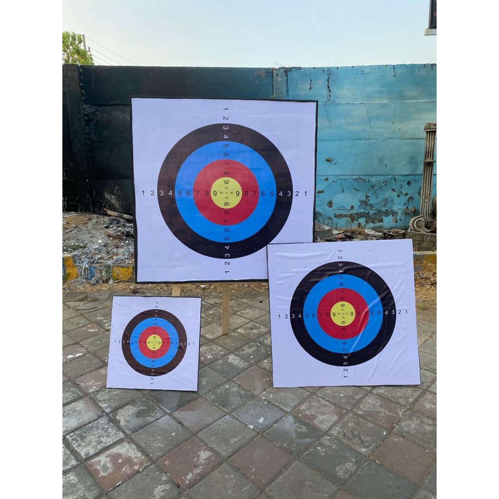 Jual Bantalan target panahan spon eva padat ukuran 50x50x3 cm sasaran ...