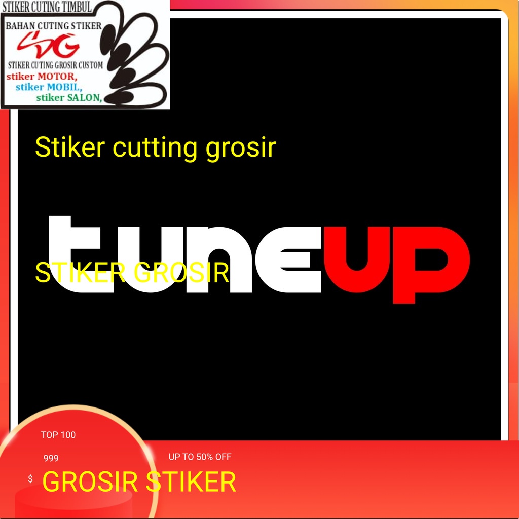 Jual Stiker cutting Sticker "Tune Up" | Shopee Indonesia