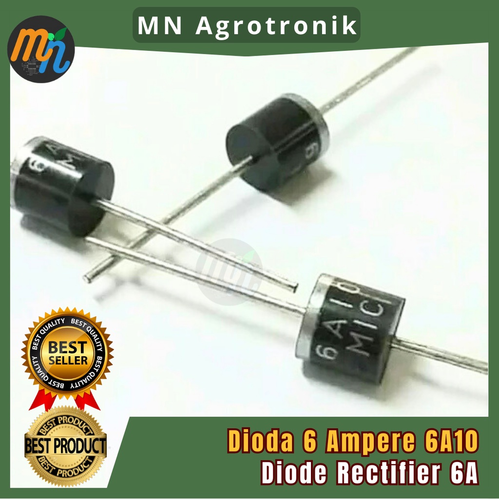 Jual Dioda 6 Ampere 6A10 Diode Rectifier 6A | Shopee Indonesia