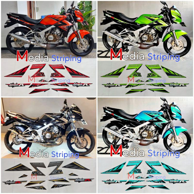 Jual Sticker Striping NINJA R Tahun 2014 - 2015 (Good Quality) | Shopee ...