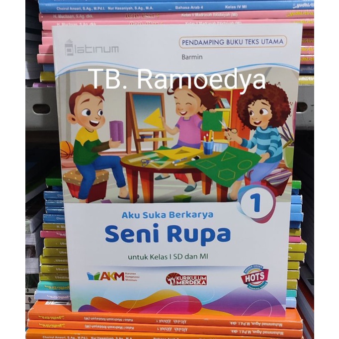 Jual Buku Seni Rupa Untuk SD/MI Kelas 1 Platinum Kurikulum Merdeka | Shopee Indonesia