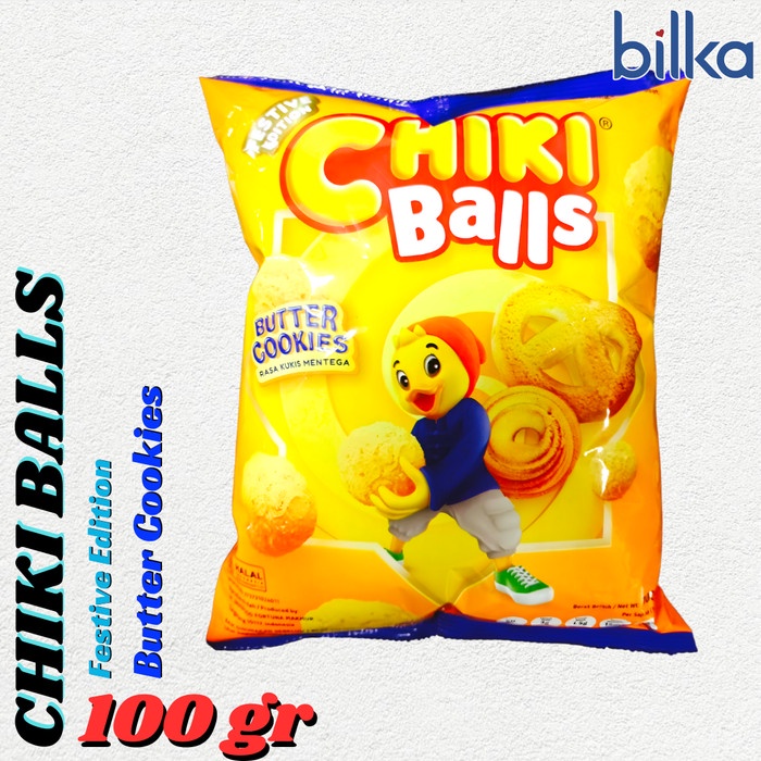Jual CHIKI BALLS Butter Cookies 100gr | Shopee Indonesia