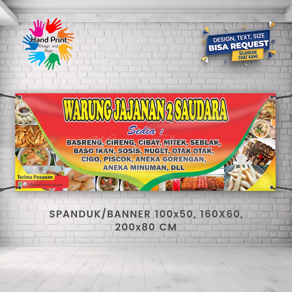 Jual Spanduk Banner MMT Angkringan Jajanan Martabak Manis Roti Bakar ...