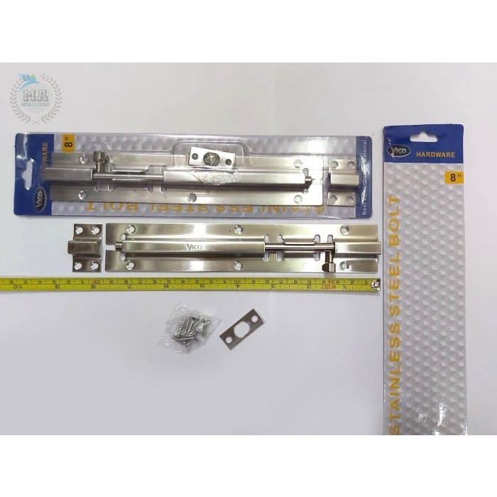 Jual GERENDEL SLOT CANTOLAN PINTU JENDELA 8 INCH GRENDEL BULAT SELOT ...